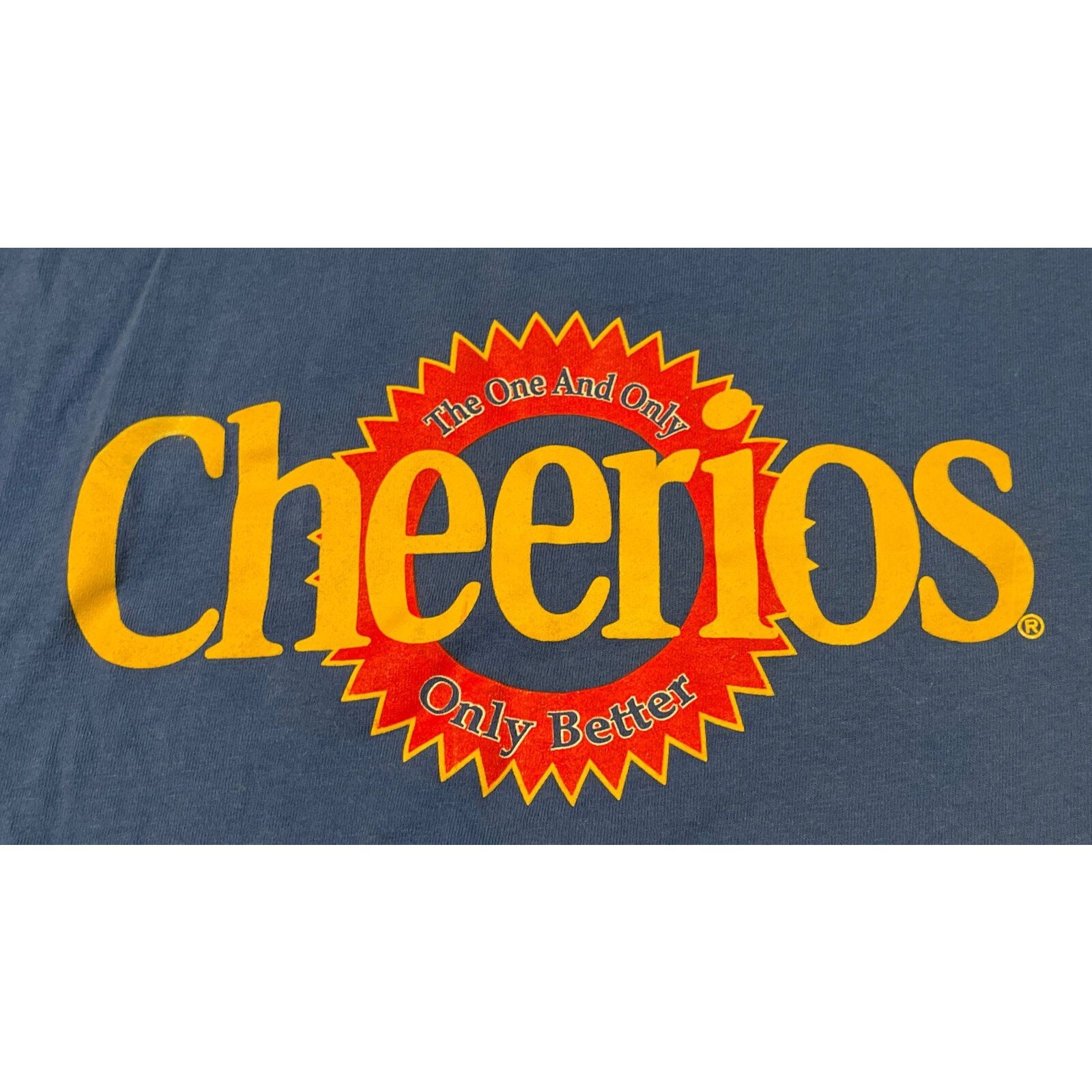 Vintage 90s Large Cheerios Cereal Promo Hanes Single Stitch T-shirt USA ...