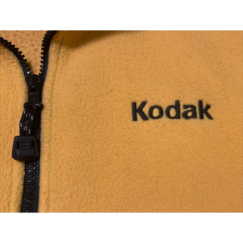 Vintage 90s XXL 2XL Kodak Film Cameras Pullover 1/4 Zip Fleece ...