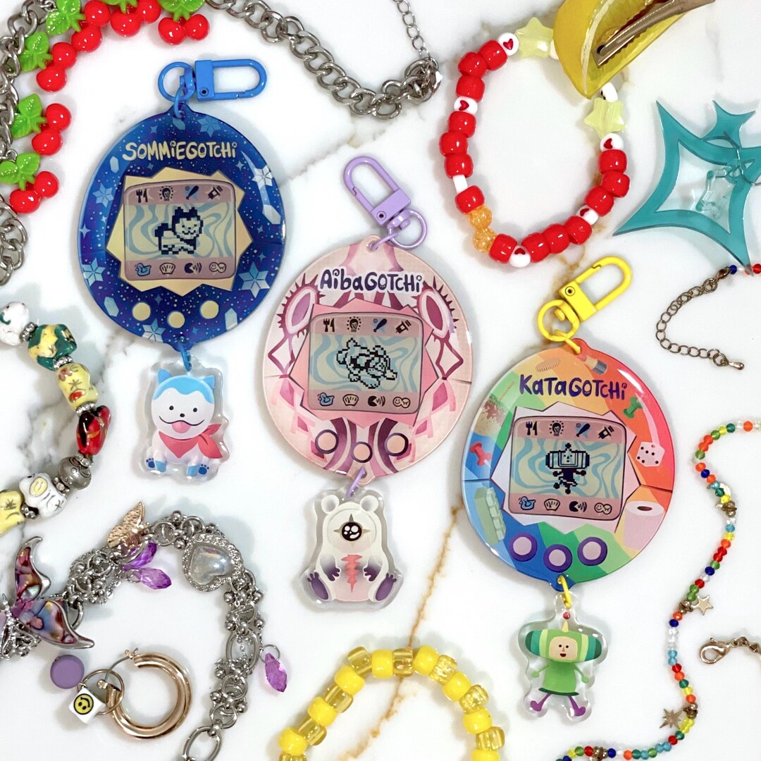 Tama Digital Pet Themed Acrylic Charms | Sommie (FE Engage) | Aiba ...