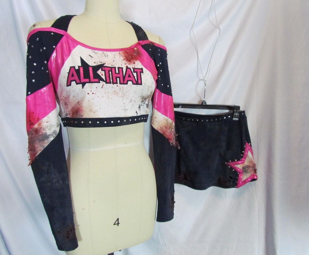 Zombie adult L Cheerleader Blood - Etsy