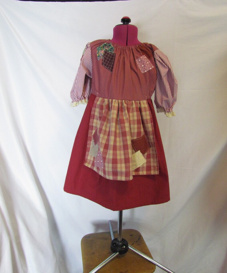 7/8 Orphan/peasant/rag Dress sm/med Girls Length Varies - Etsy