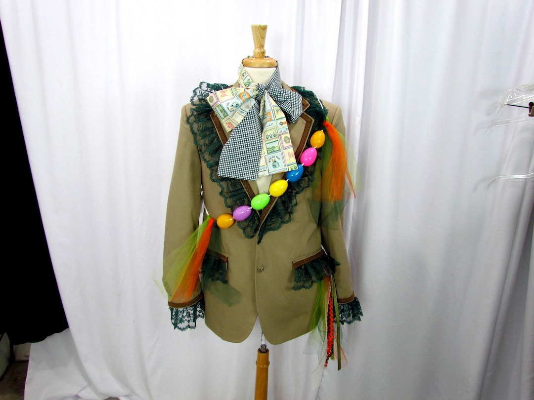Easter Bunny (39R) Costume (or Mad Hatter), Tan (includes Pants) - Etsy