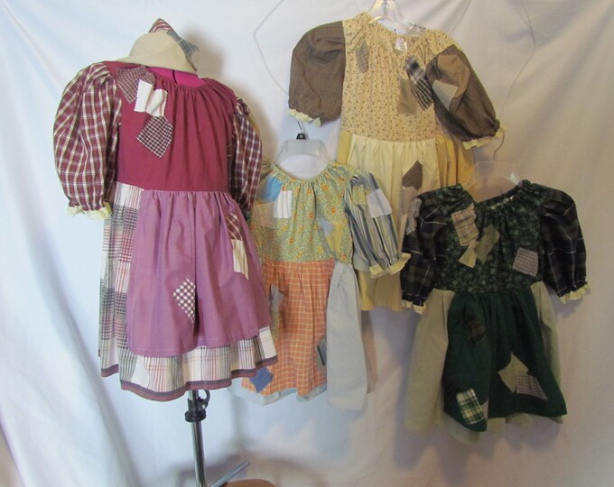 7/8 Orphan/peasant/rag Dress, sm/med Girls, Length Varies - Etsy