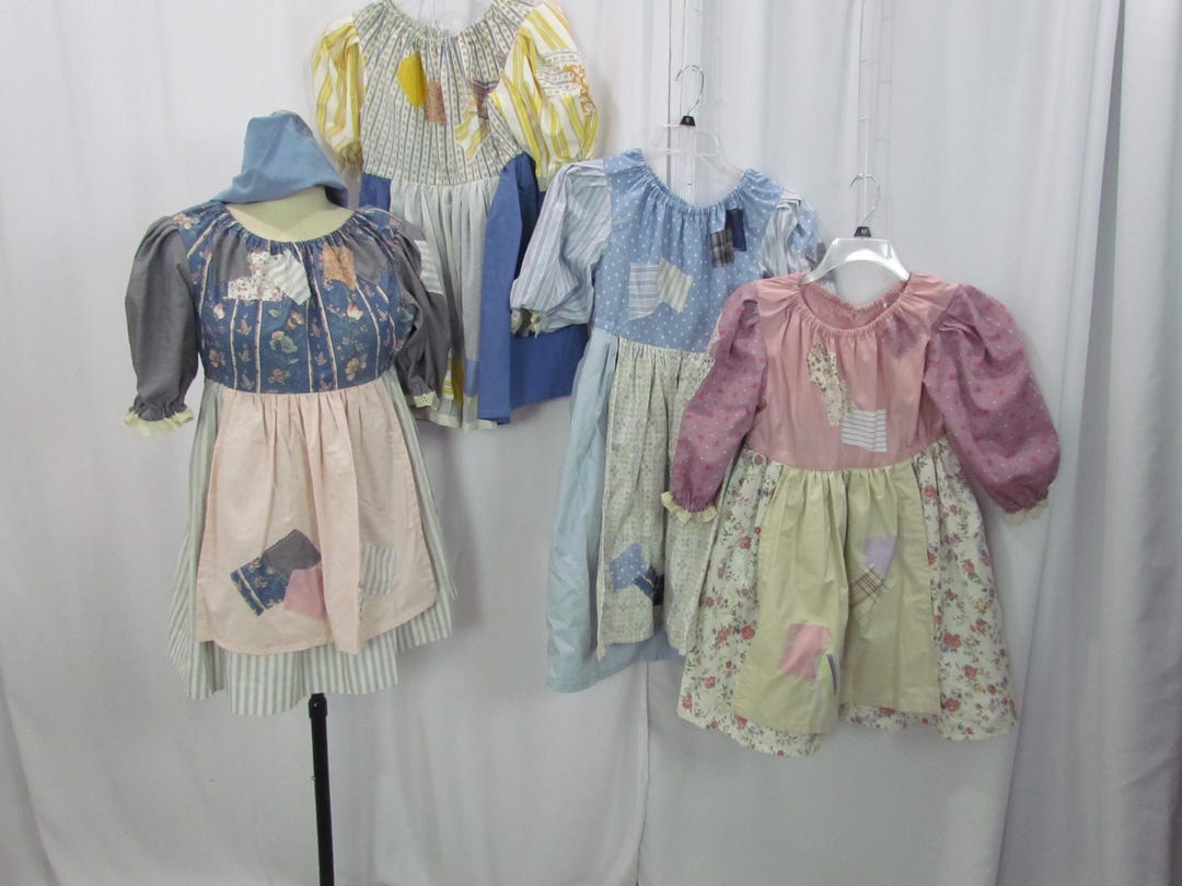 10/12 Orphan/peasant/rag Dress, (MED Girls), Length Varies - Etsy