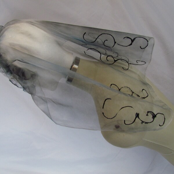 Gray Veil - Etsy