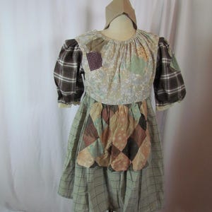 14 Orphan/peasant/rag Dress, LG Girls Xs/s Adult, Length Varies - Etsy