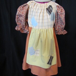 7/8 Orphan/peasant/rag Dress, sm/med Girls, Length Varies - Etsy