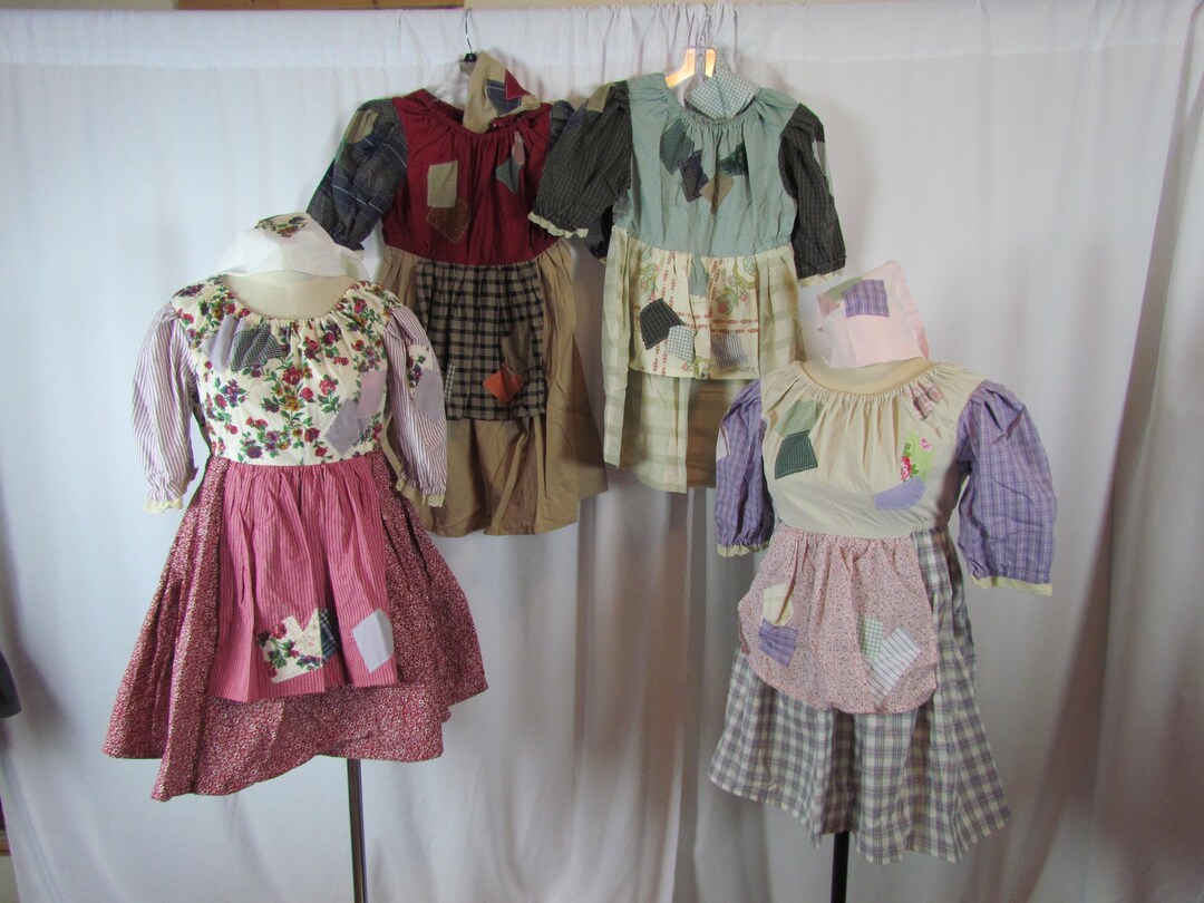 10/12 Orphan/peasant/rag Dress, (MED Girls), Length Varies - Etsy