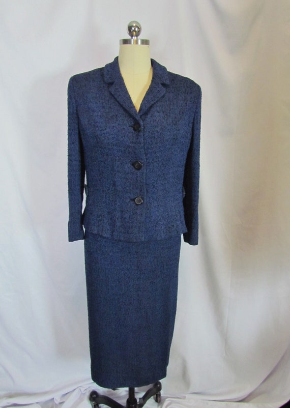 1960's Twistspun by Handmacher, S, suit, vintage - Gem