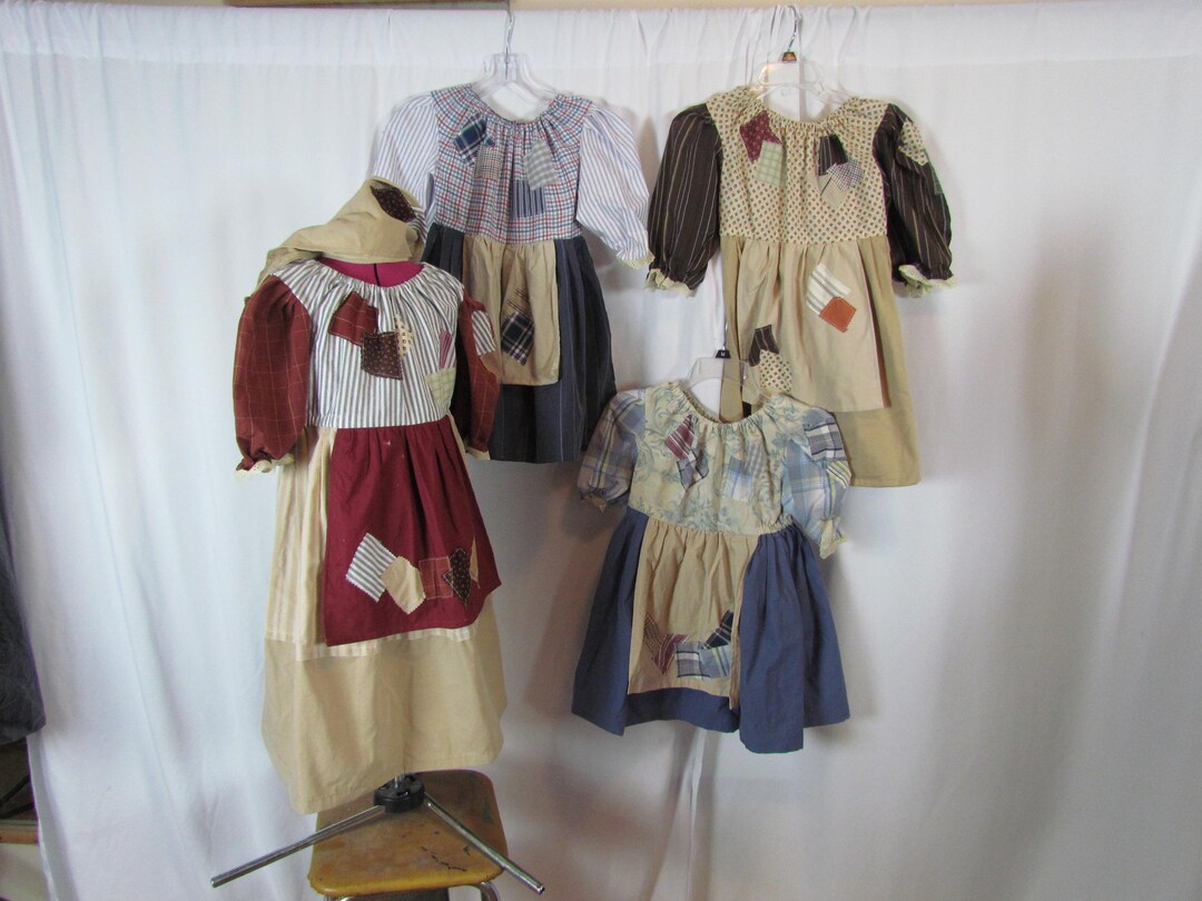7/8 Orphan/peasant/rag Dress, sm/med Girls, Length Varies - Etsy
