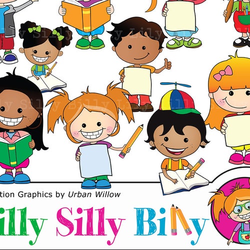 VERBS 1 Clipart for Small Commercial and Education Use. | Etsy