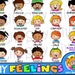 MY Feelings, Clipart - Super Sweet Digital Images for Small Commercial ...