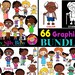 Family Diversity BUNDLE- Clipart for Small Commercial and Education Use ...