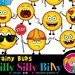 Clipart Emoji's 'brainy Buds - Action' - Children's Educational ...