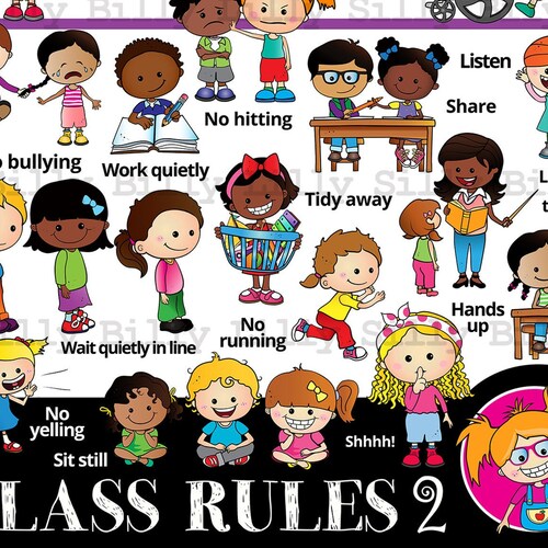 No Running Sign In Class