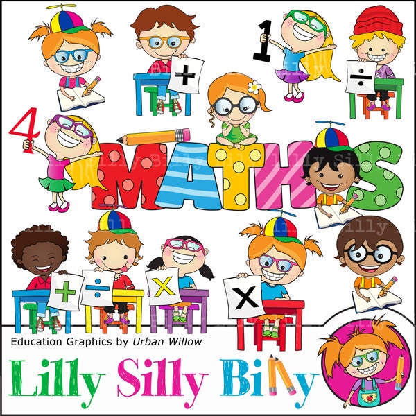 Math Clip Art Bundle in PNG Format - Etsy Canada