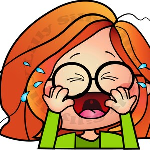 30 Emotions Clipart Peekers. 60 Color and Black/white Images. Super ...