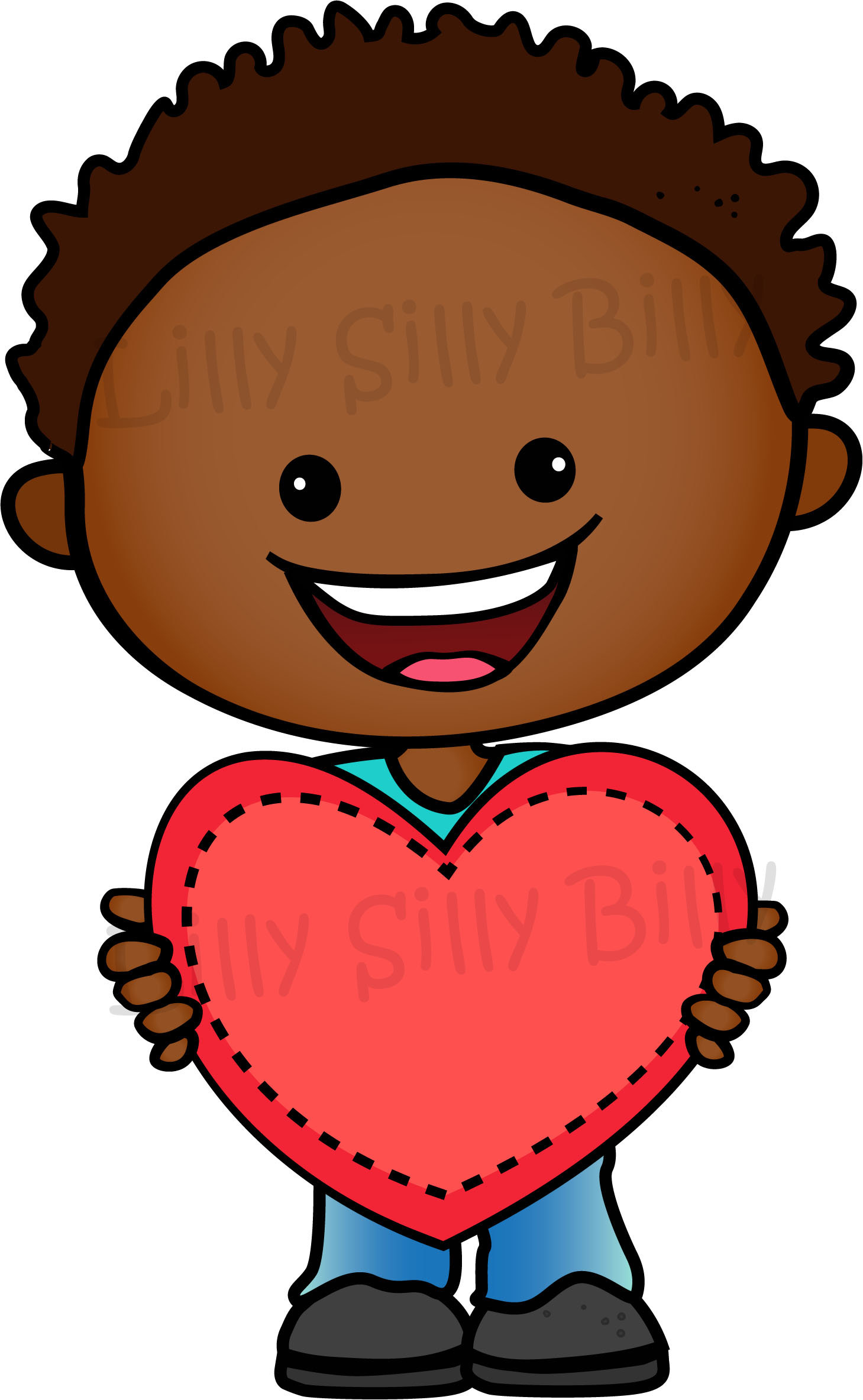 Acts of Kindness. Clipart, Black and White & COLOR, Small Commercial ...