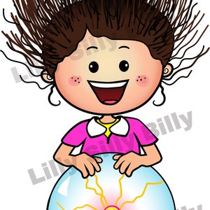 SCIENCE. Clipart in Color & Black/white. {lilly Silly Billy} - Etsy