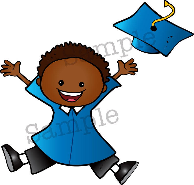 GRADUATION Clipart for Small Commercial and Education Use. - Etsy