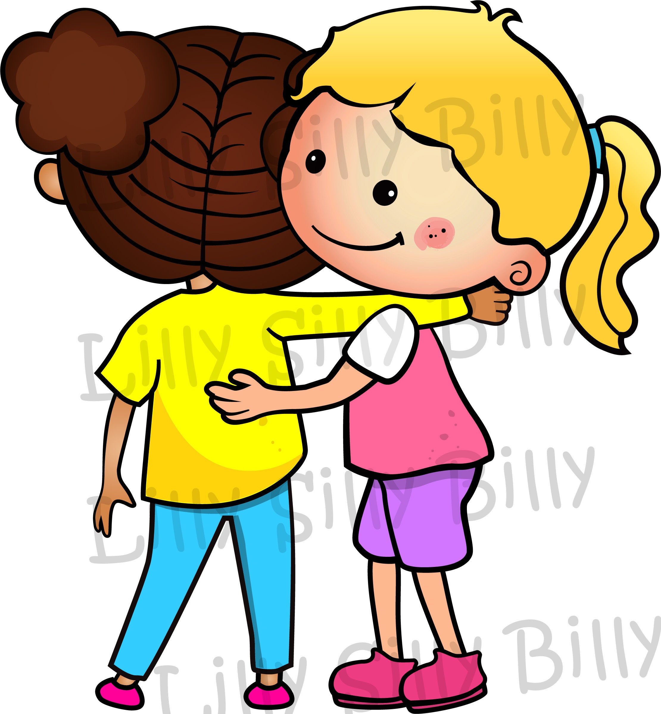 Positive Behaviour Clipart in BLACK & WHITE/ Full Color. - Etsy