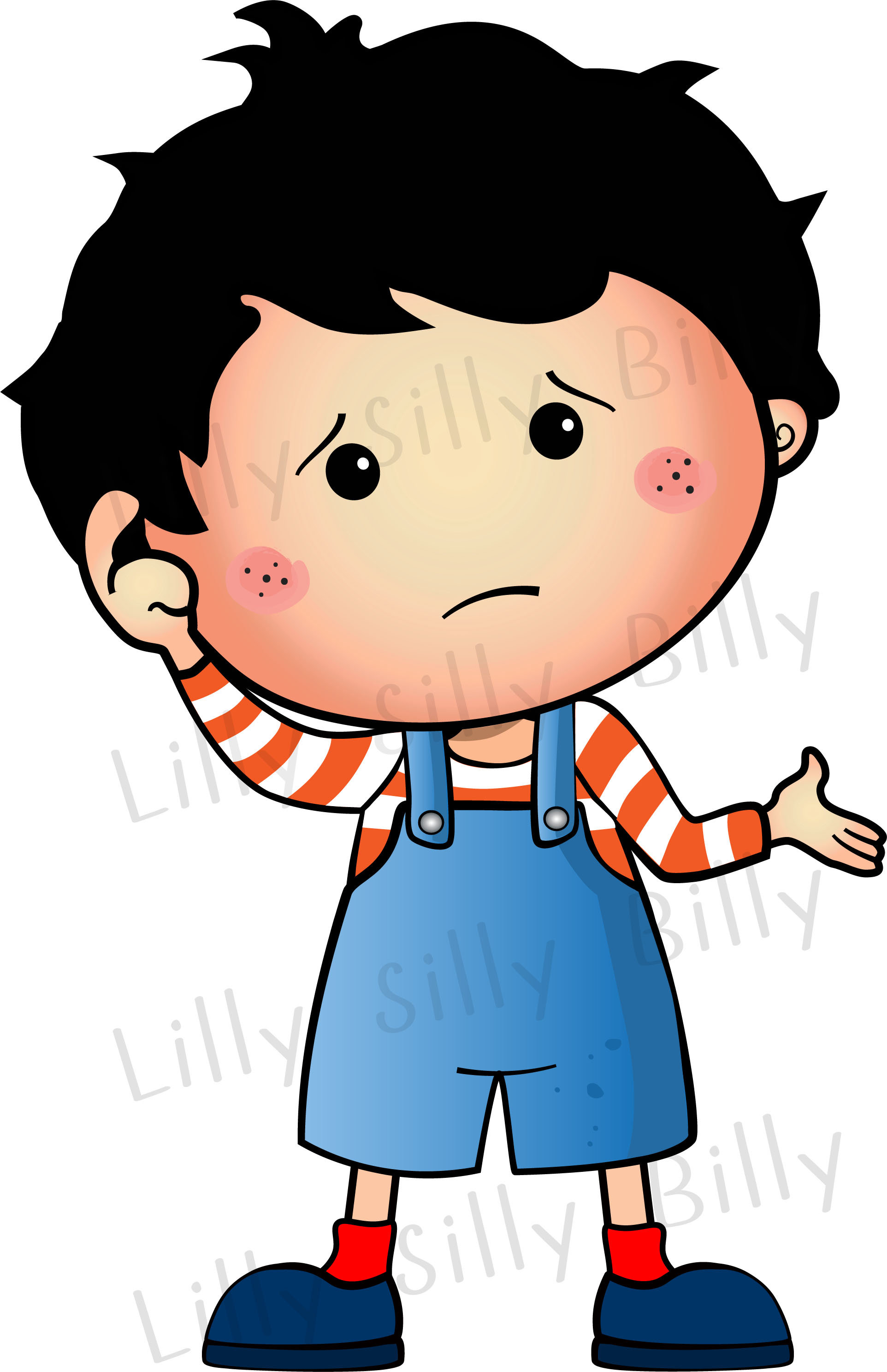 Kids Feelings Matter Clipart TRI-BUNDLE Super Sweet Digital - Etsy ...