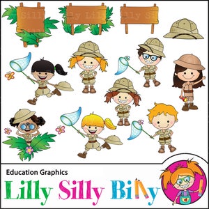 African Safari Clipart. Education Graphics. Teachers Aids Clipart ...