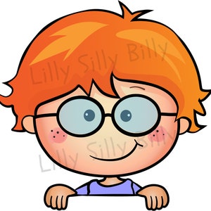 Happy Kids Clipart Peekers, Value Bundle - Smiling Children, Peeking ...