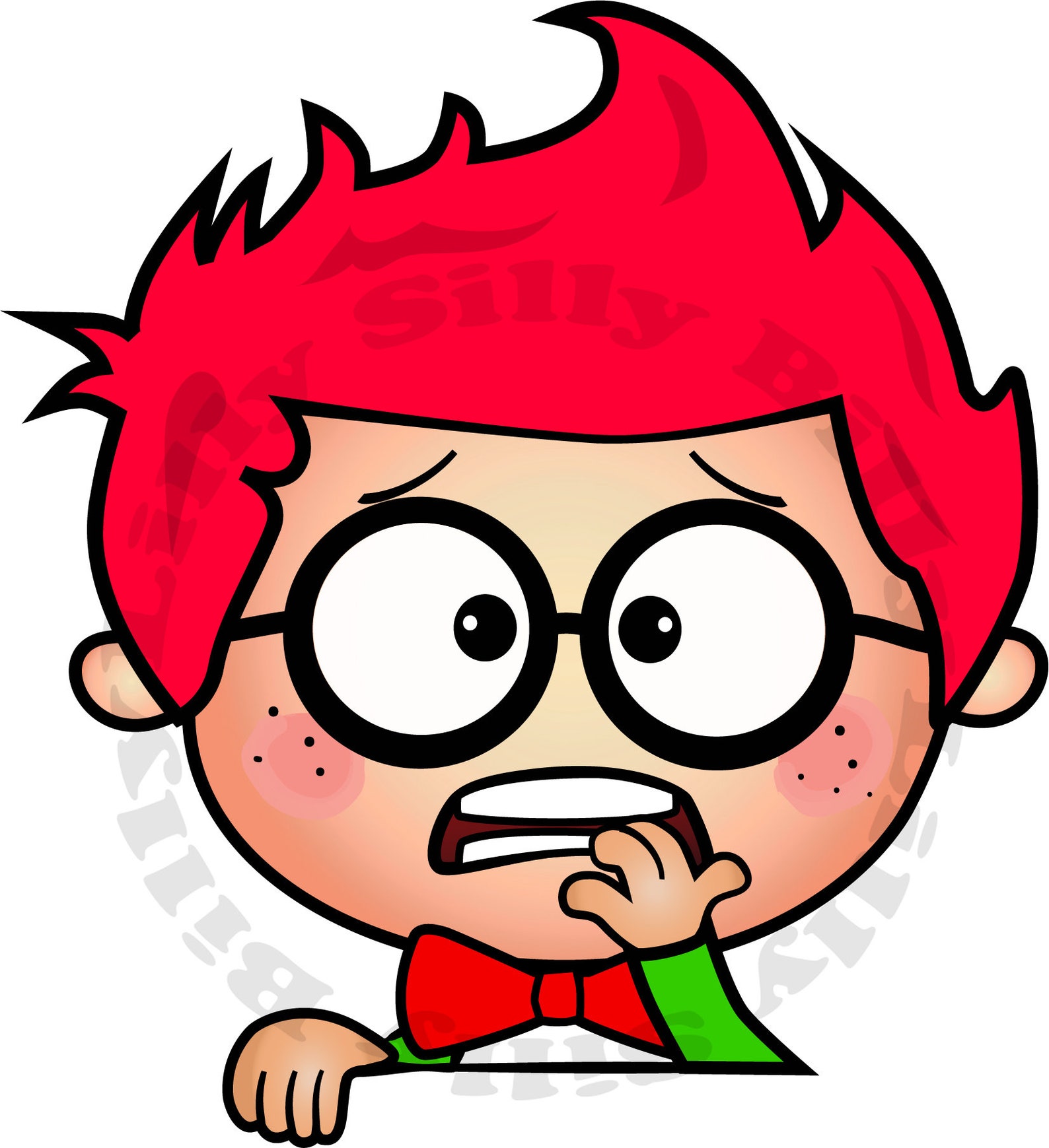 30 Emotions Clipart Peekers. 60 Color and Black/white Images. Super ...
