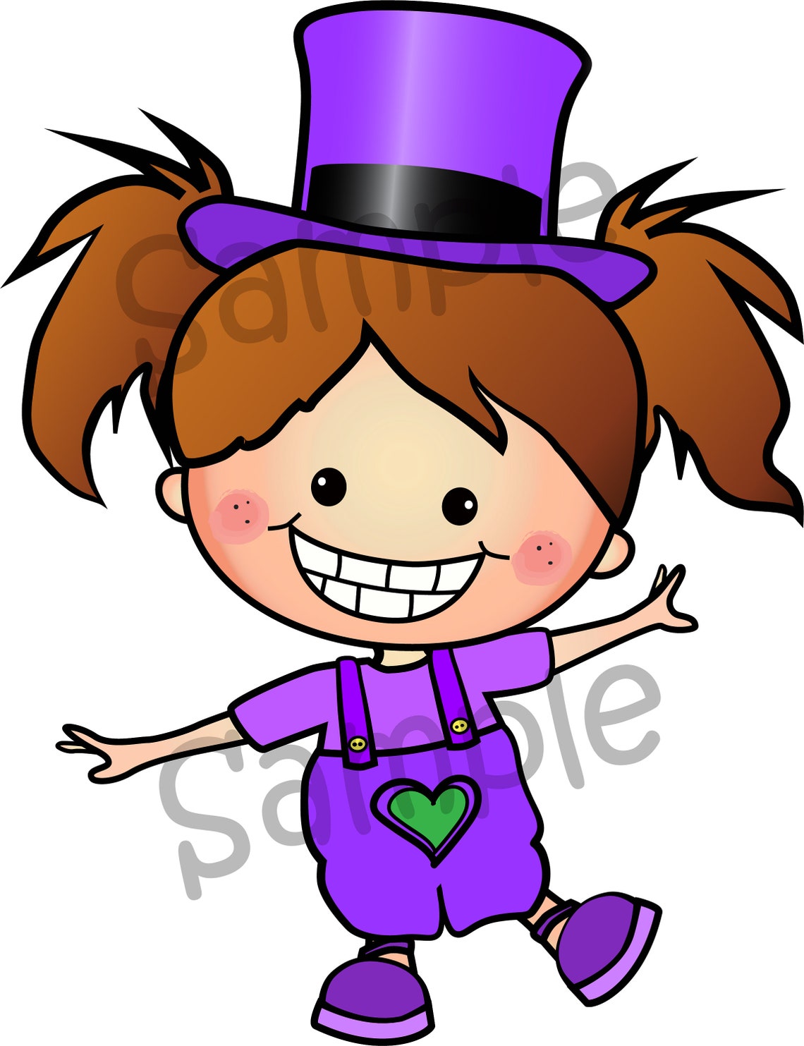 Phonics VERBS 5 B/W & Color Clipart lilly Silly Billy | Etsy