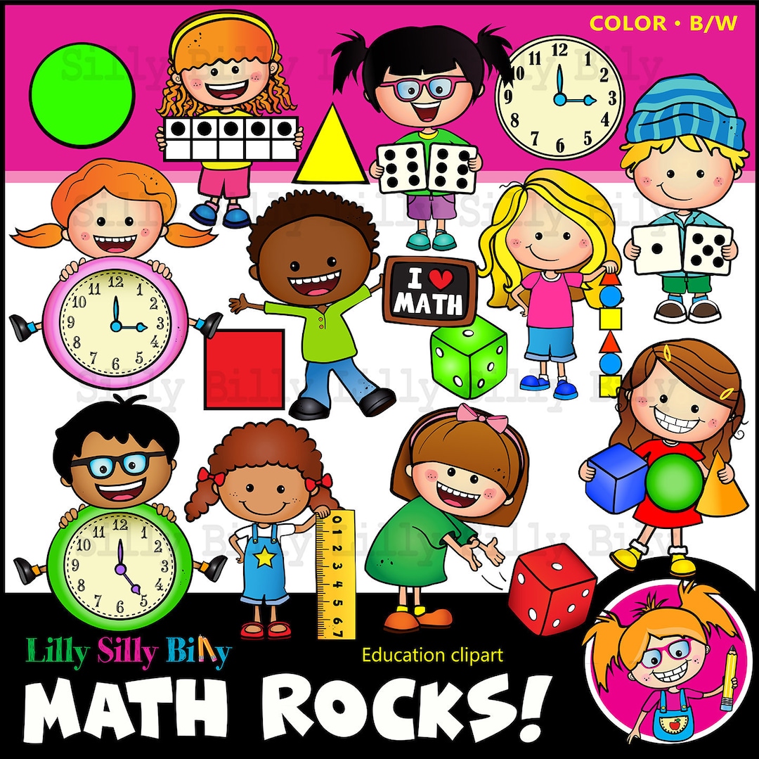 Mathematics Clipart, Commercial Use Education Graphics, Cute Clipart ...