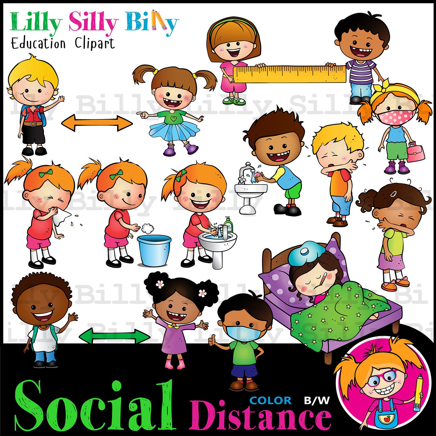 Children Social Clipart