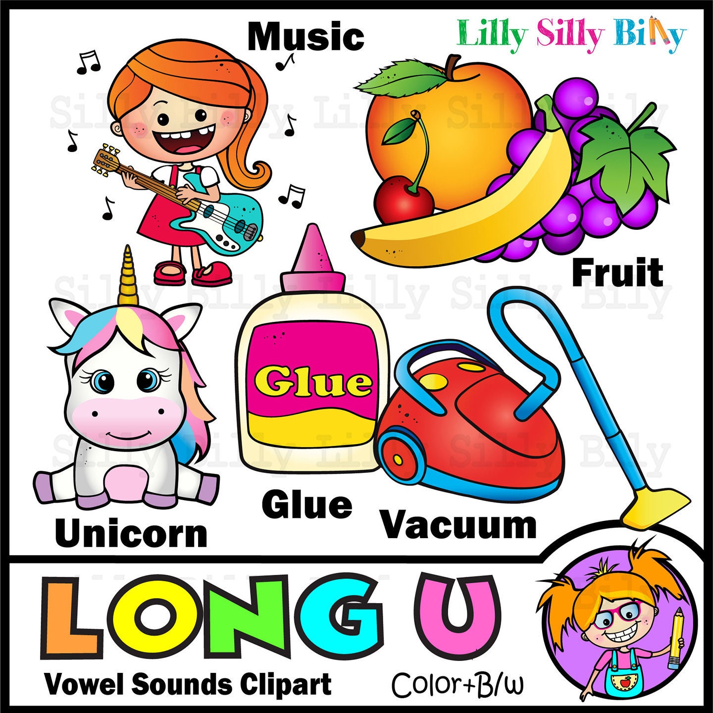 Vowel Clipart