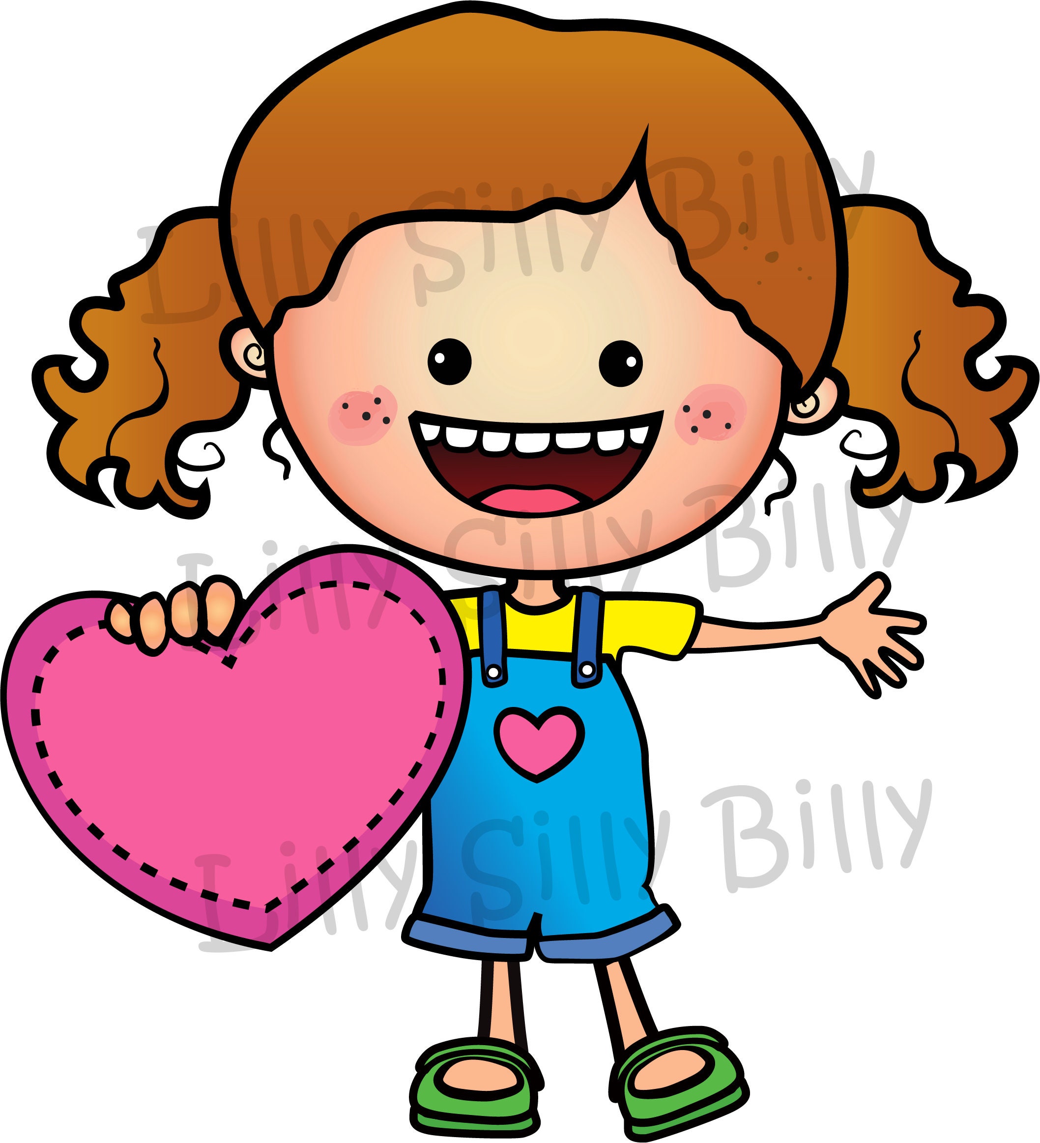 Acts of Kindness. Clipart, Black and White & COLOR, Small Commercial ...