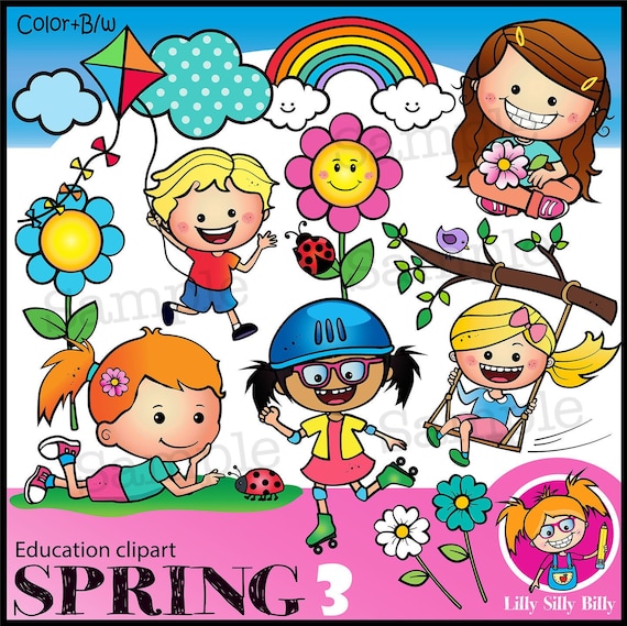 Clipart Pense Au Printemps