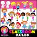 Classroom Rules, Variety Pack - 50 Images: Black and White and Color ...
