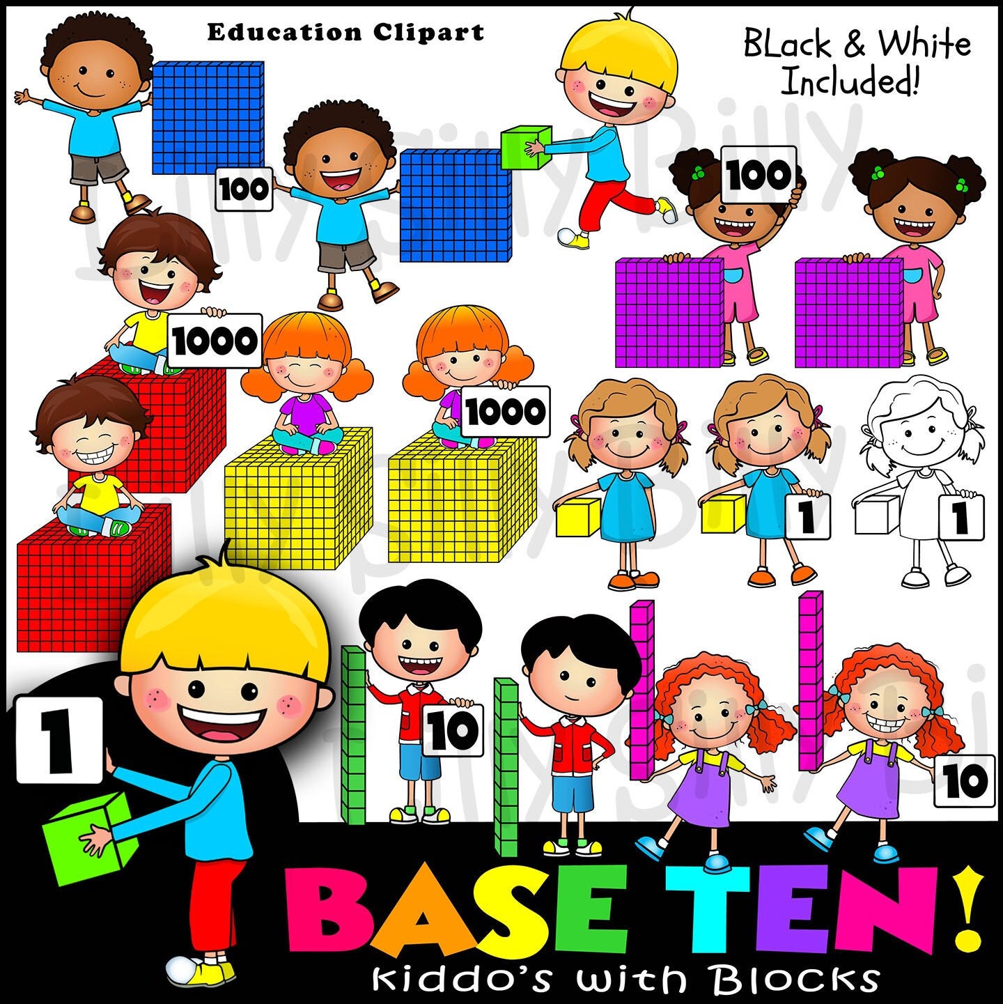 Basis Zehn ClipArt