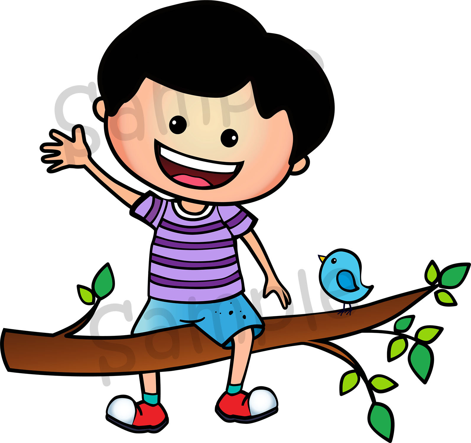 SPRING 4! Clipart. BLACK and WHITE and Color. Education Graphics of ...