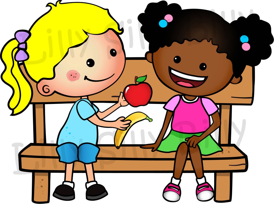 Acts of Kindness. Clipart, Black and White & COLOR, Small Commercial ...
