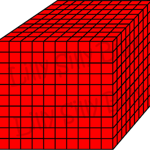 Base 10 Blocks. Clipart for Small Commercial* and Educational Use. - Etsy