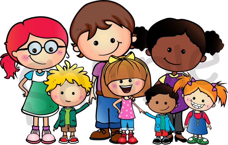 Phonics VERBS 3 B/W & Color Clipart lilly Silly Billy | Etsy