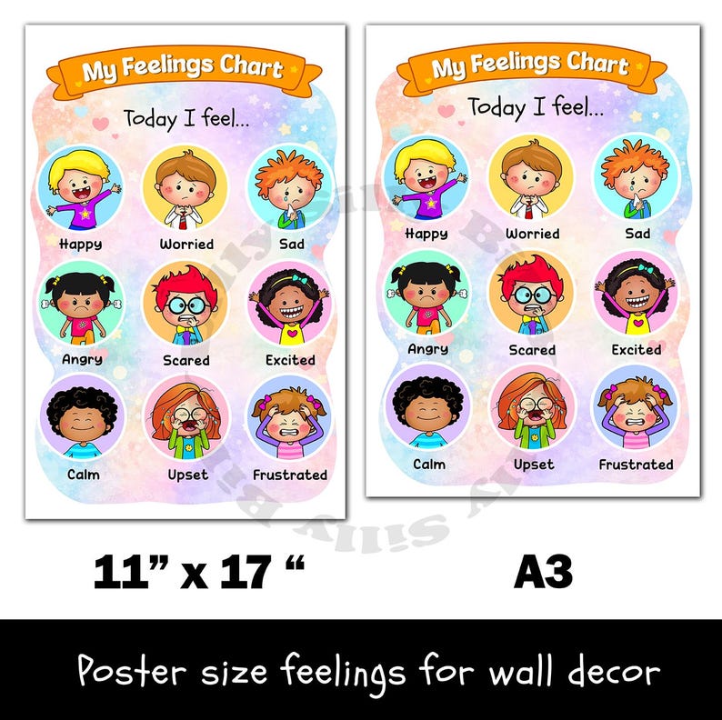 My Feelings & Body Check-in | Printable Worksheets and Poster| SEL Calm ...