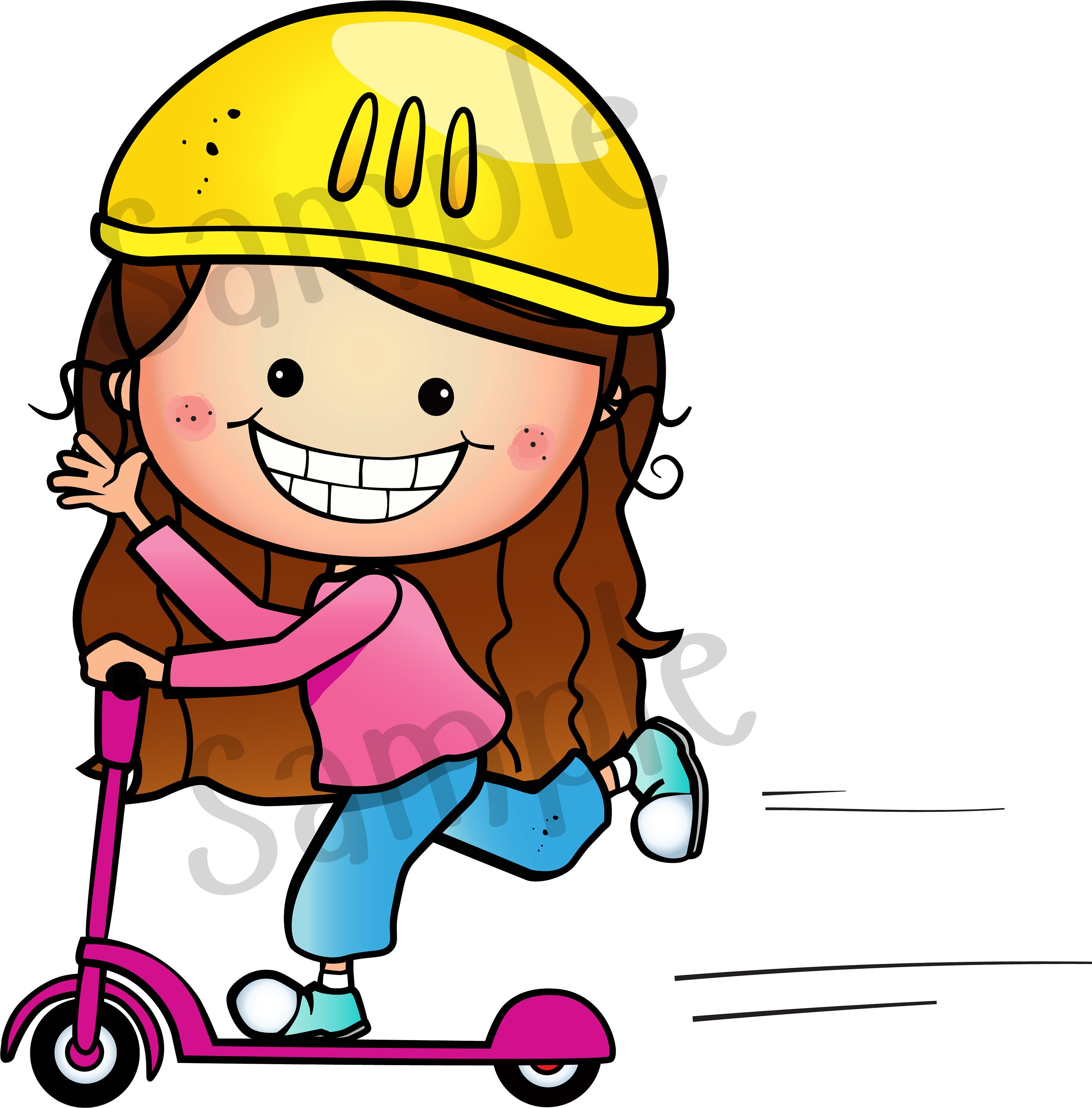 Phonics VERBS 6 B/W & Color Clipart lilly Silly Billy - Etsy