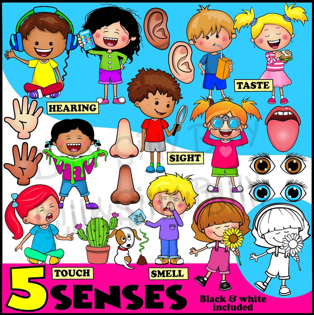 Five Senses And Clipart