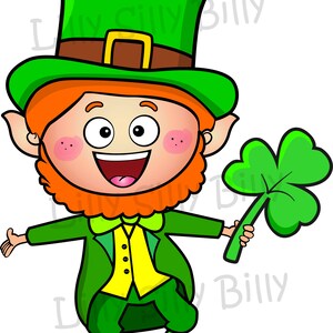 St. Patrick's Day Clipart. BLACK and WHITE and Color. Education ...