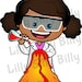 SCIENCE. Clipart in Color & Black/white. {lilly Silly Billy} - Etsy