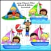 Summer Time. Clipart, Black and White & COLOR, Small Commercial and ...