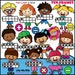 TWENTY FRAME Kids. 60 Image Clipart BUNDLE. 0-20 Counting Frames, Plus ...