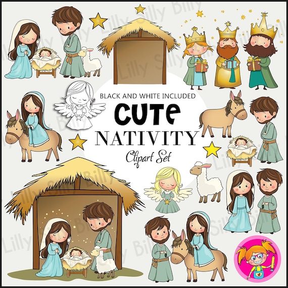 Nativity Clip Art For Kids