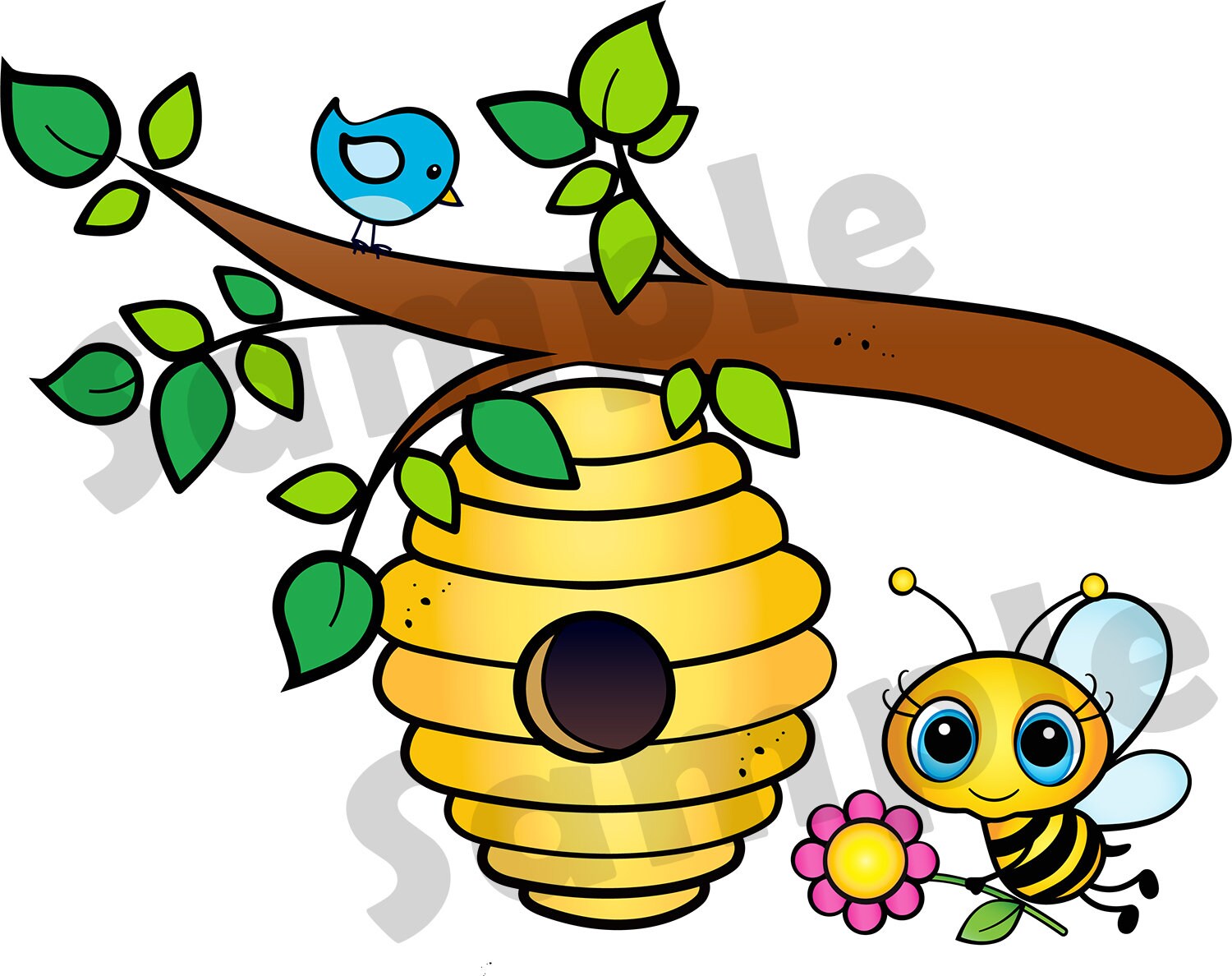 Phonics LONG I Vowel Sound B/W & Color Clipart. lilly Silly - Etsy UK